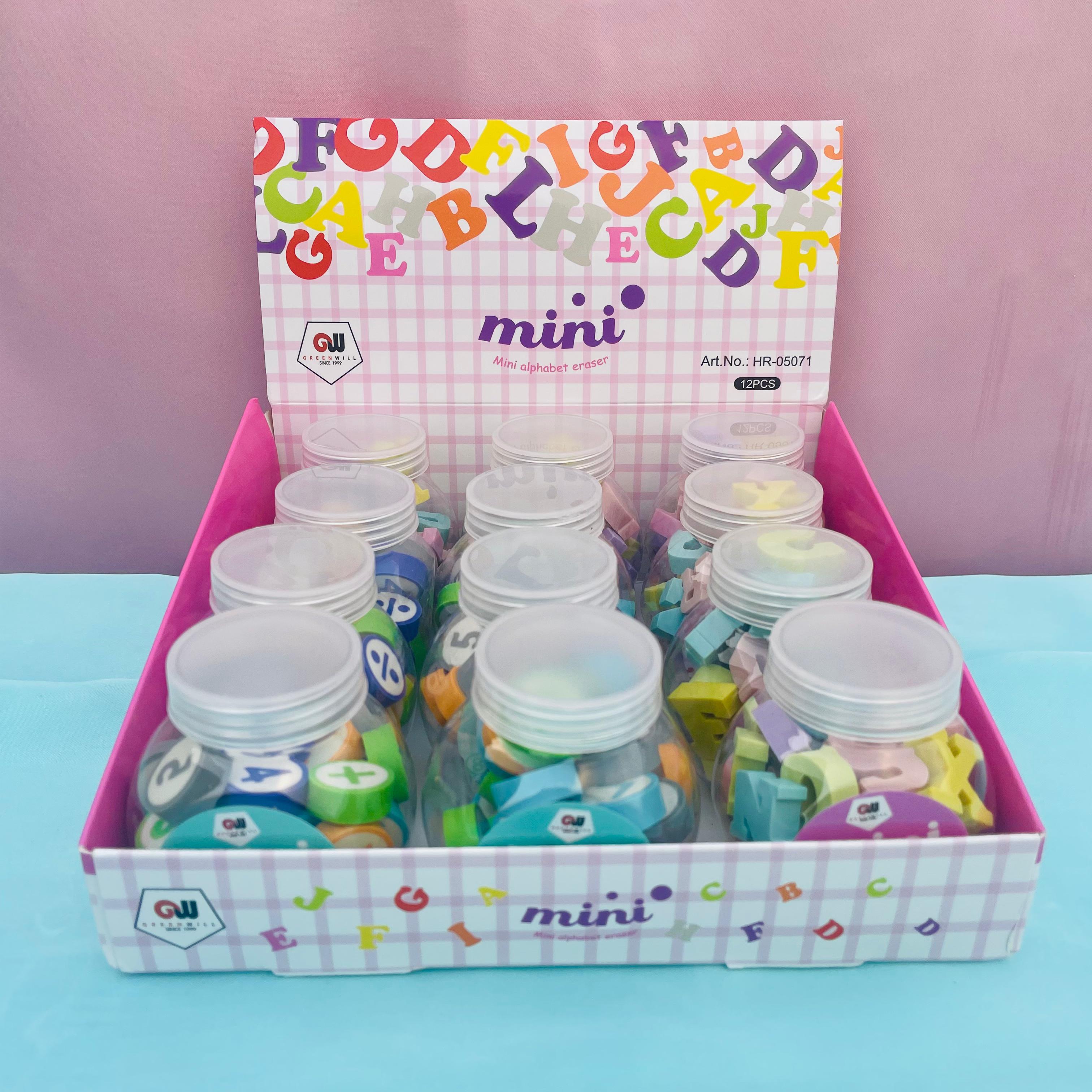 Mini Numbers - Eraser Box - STATIONERYSTUDIO