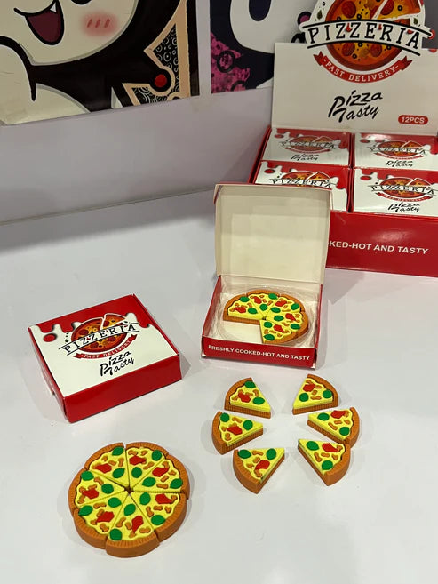 Pizza - Eraser - STATIONERYSTUDIO