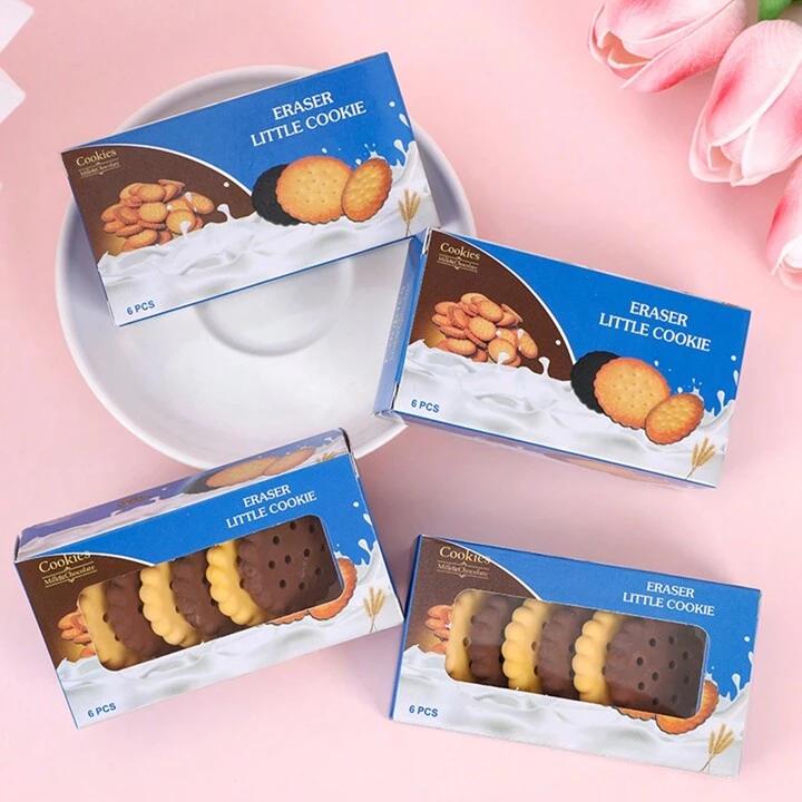 Cookies Eraser - Set of 6 - STATIONERYSTUDIO