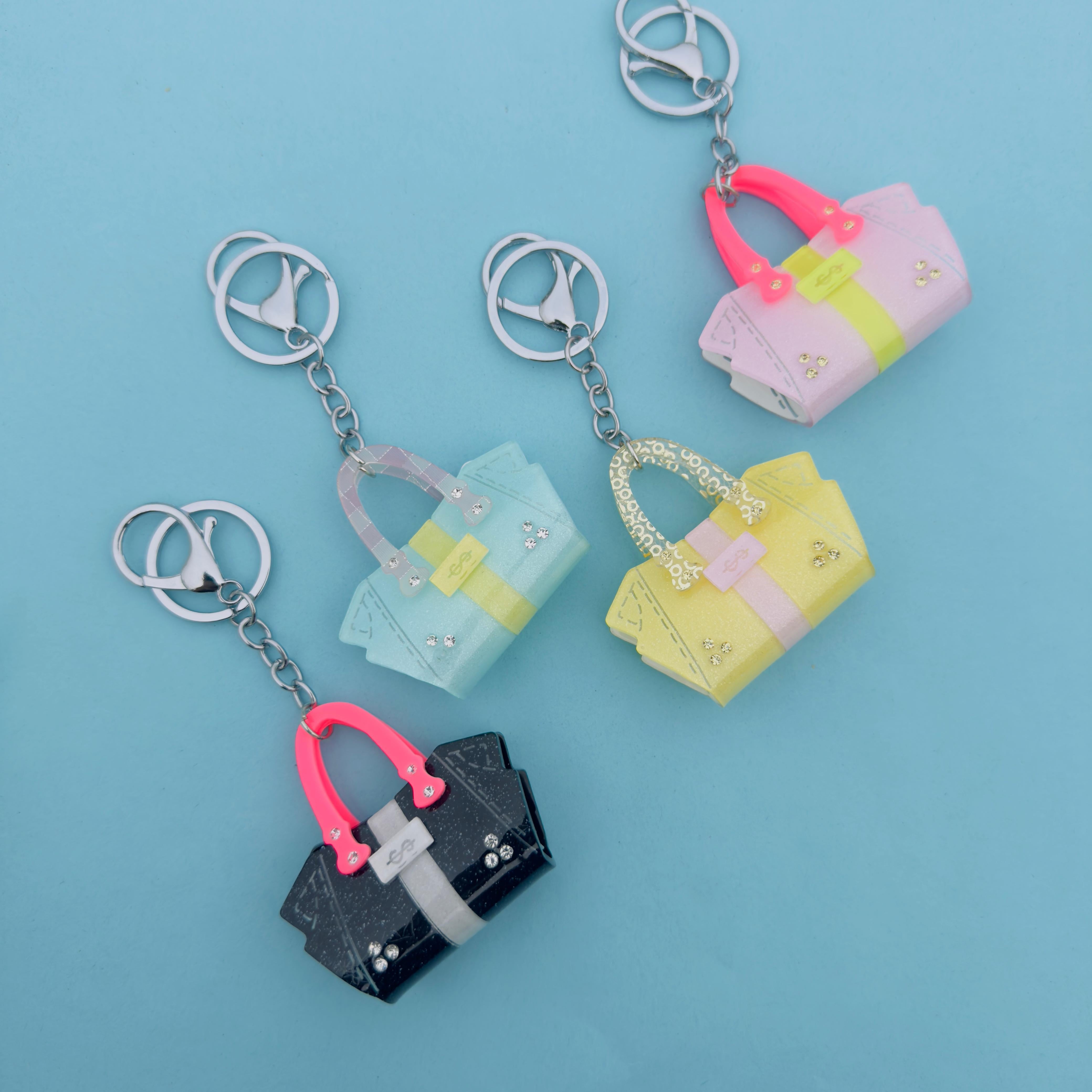 Crystal Bag - Keyring - STATIONERYSTUDIO