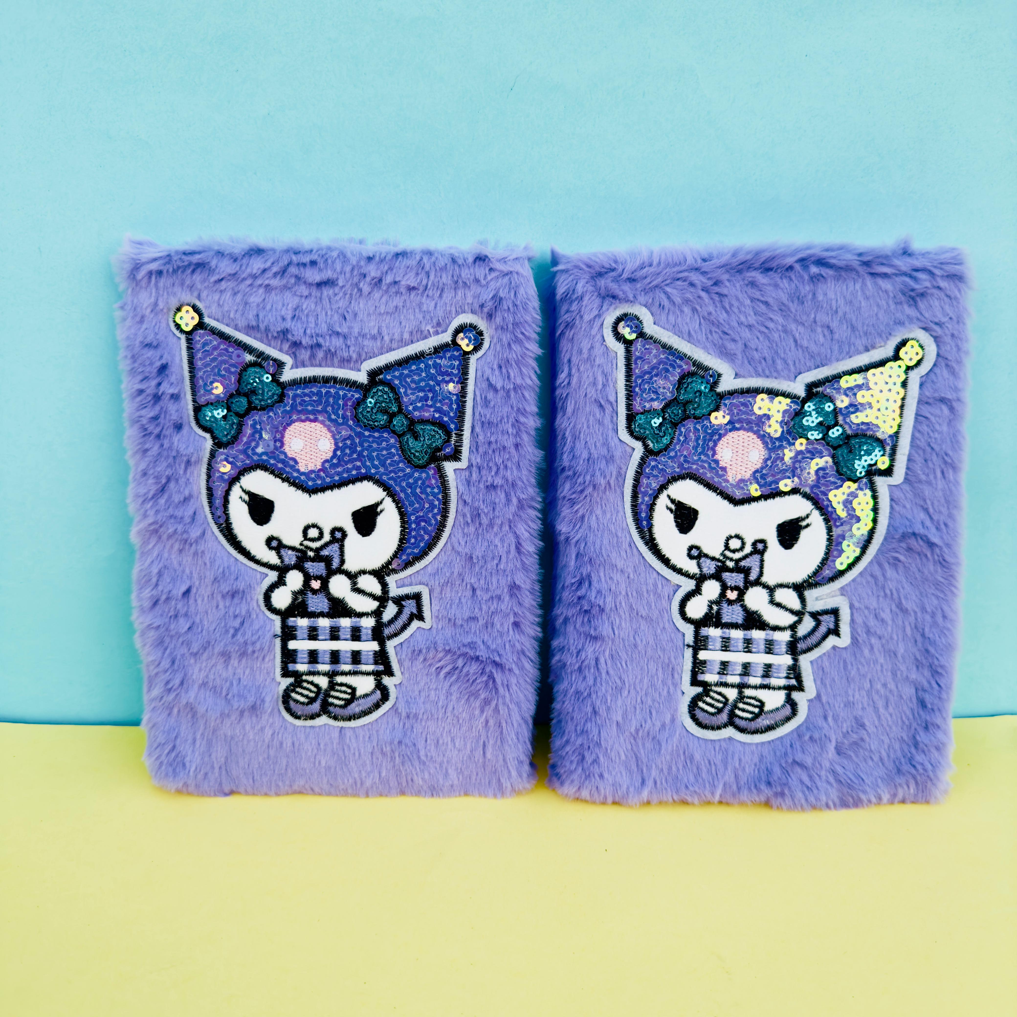 Kuromi - Fluffy Journal - STATIONERYSTUDIO