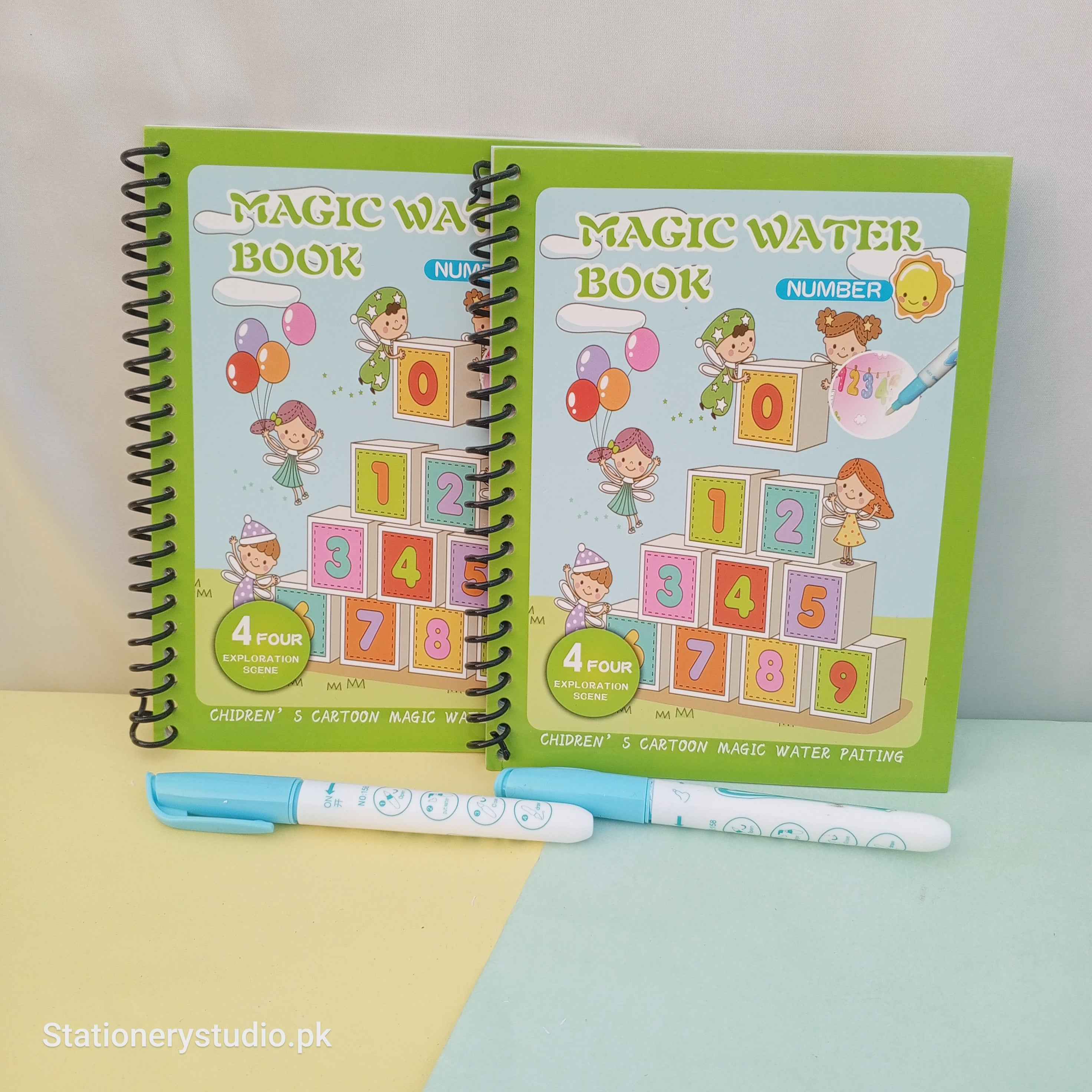 NUMBER WATER - MAGIC BOOK – STATIONERYSTUDIO