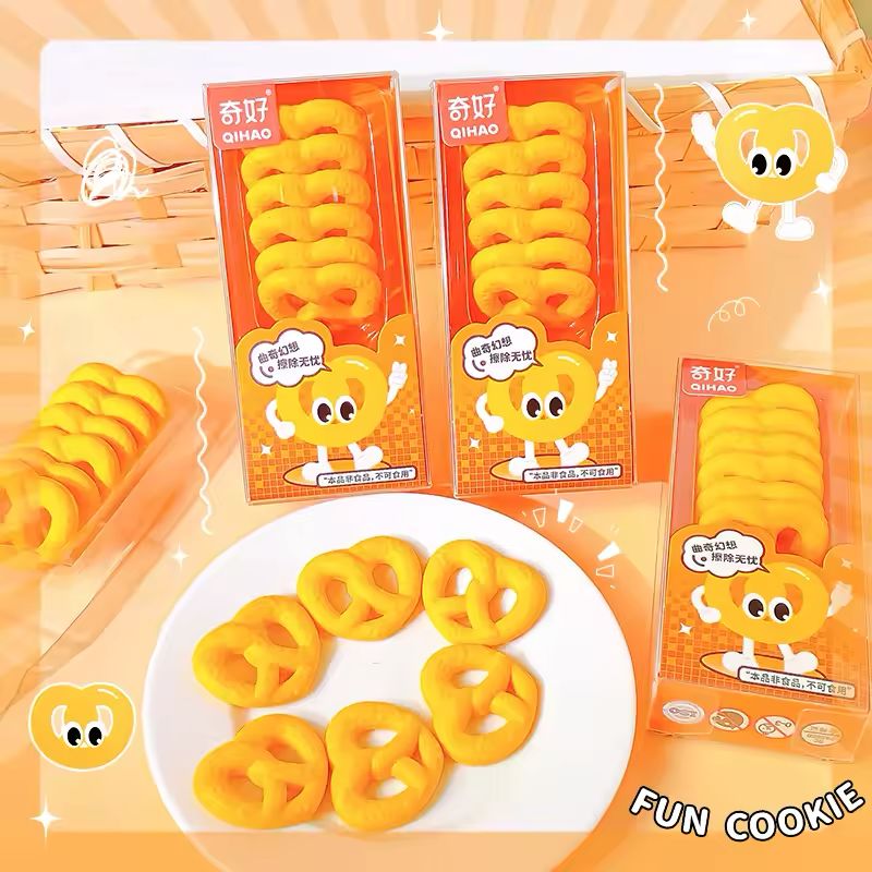 Fun Cookie Eraser - Pack of 6 – STATIONERYSTUDIO